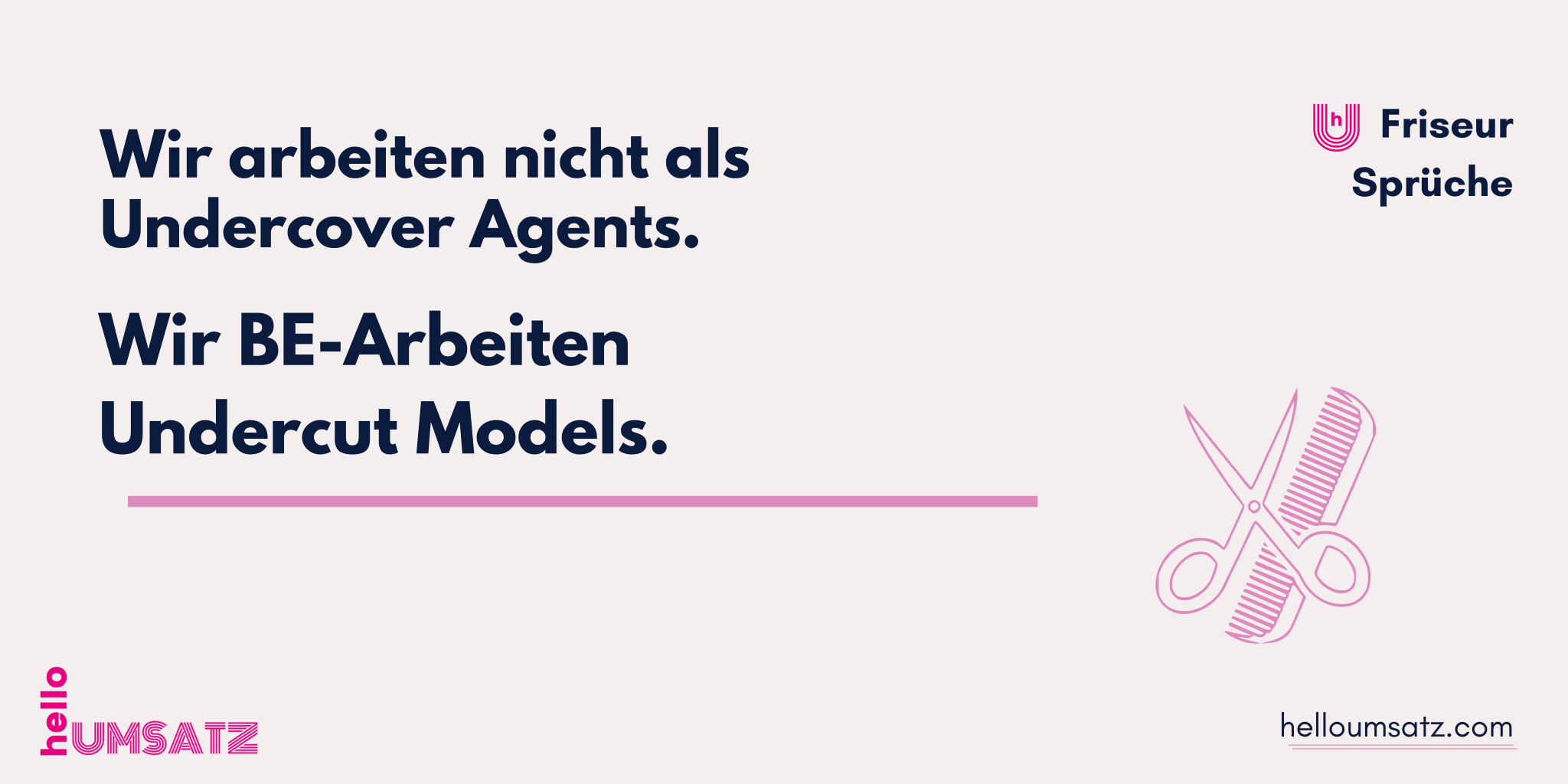 FRISEUR SPRÜCHE für Werbeschilder & Friseurflyer